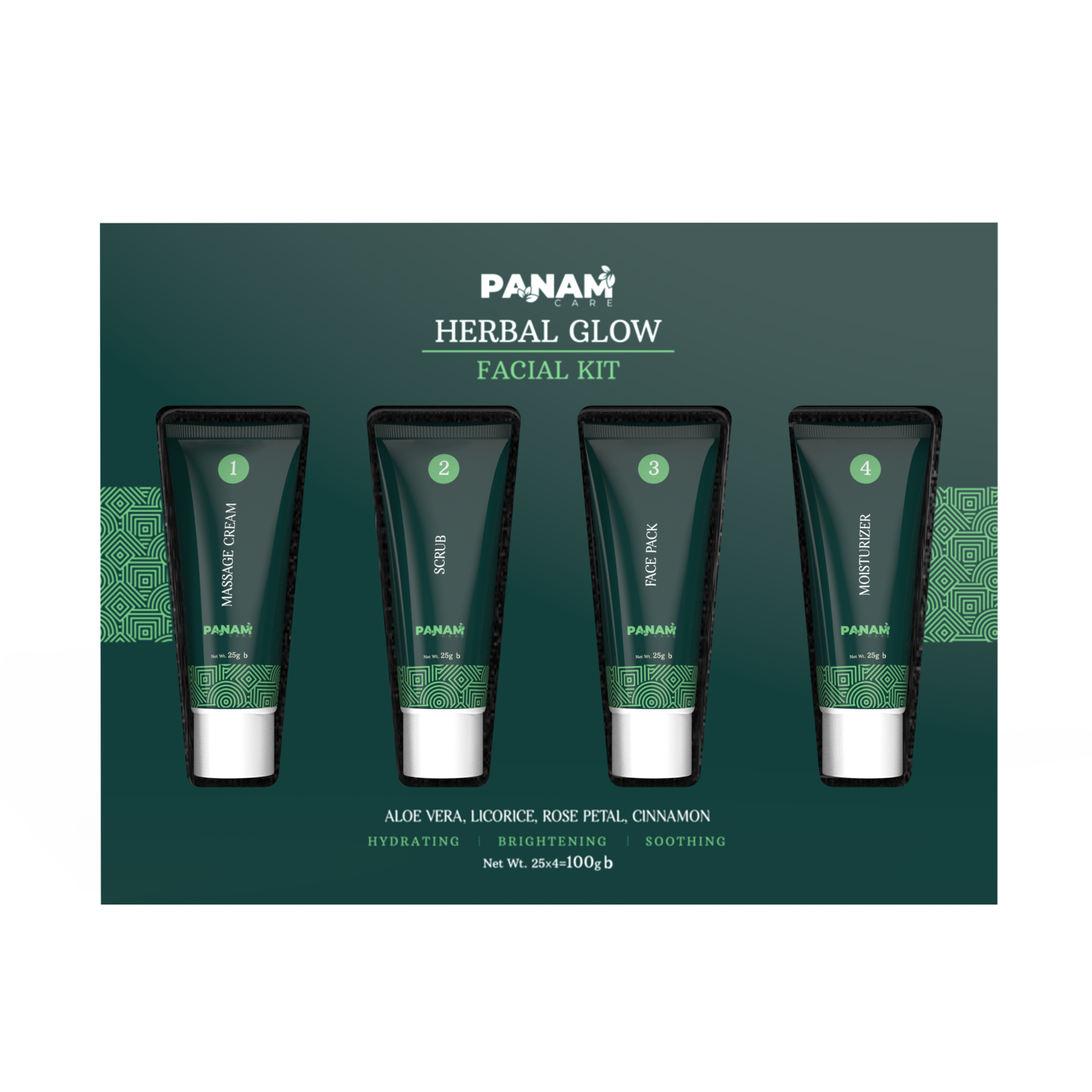 PANAM HERBAL GLOW FACIAL KIT – Panam Care